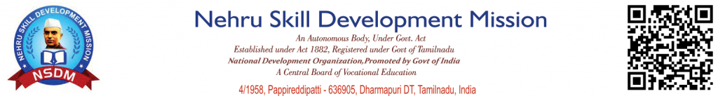 NSDM – Nehru Skill Development Mission